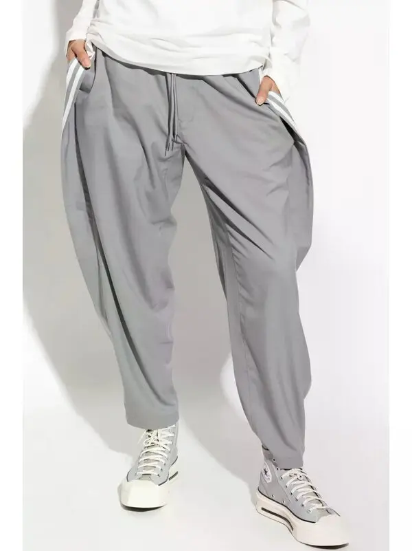 Y3 Side Stripe Loose-fit Trousers