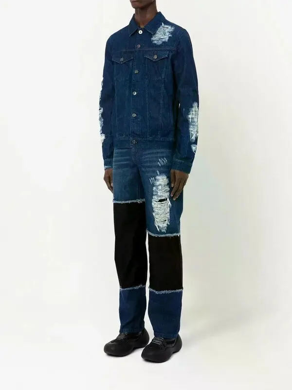 JW Anderson Distressed Denim Jacket