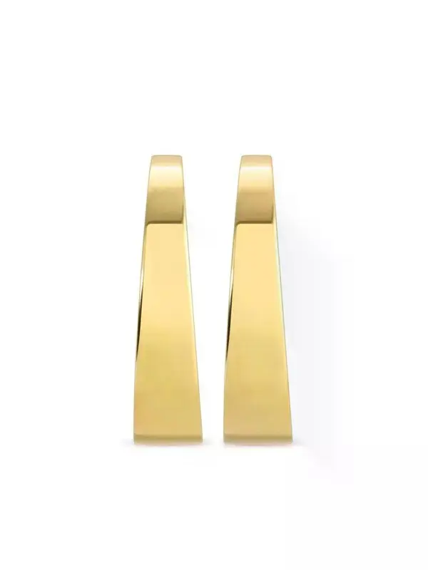 ANITA KO 18kt Yellow Large Meryl Hoop Earrings - Gold