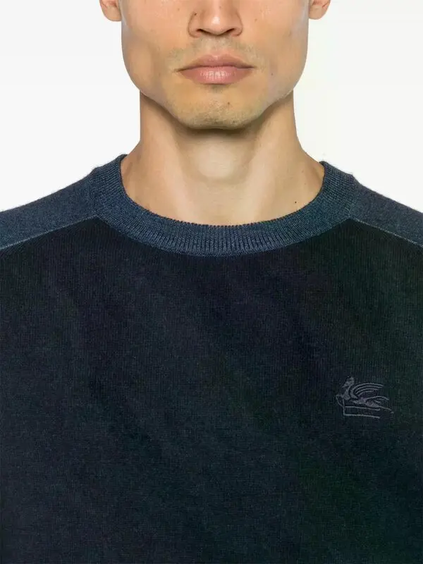 Etro Logo-embroidered Sweater