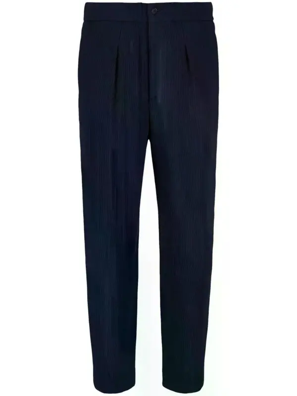 Giorgio Armani Corduroy Tapered-leg Trousers