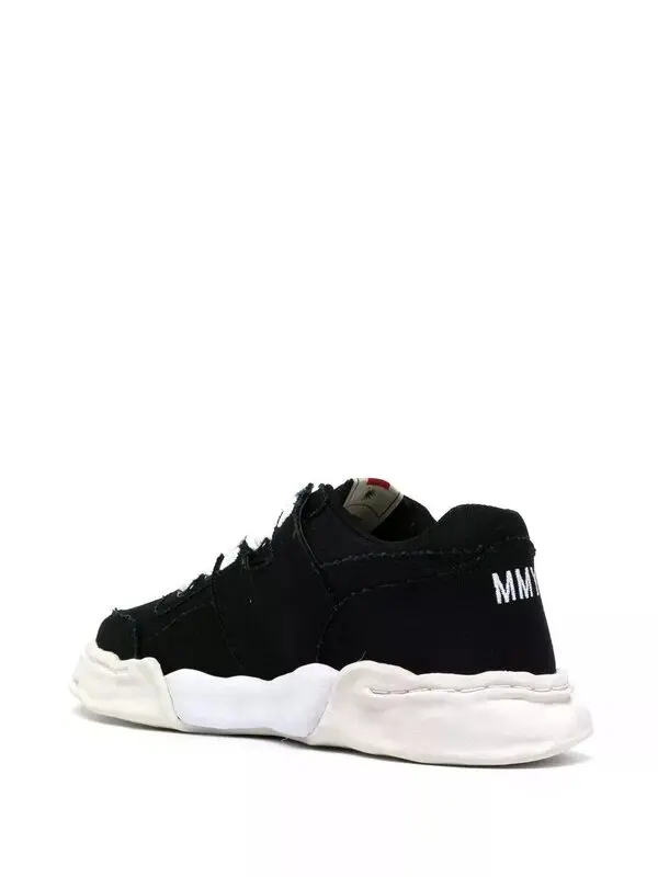 Mihara Yasuhiro Original Sole Lace-up Sneakers - Black