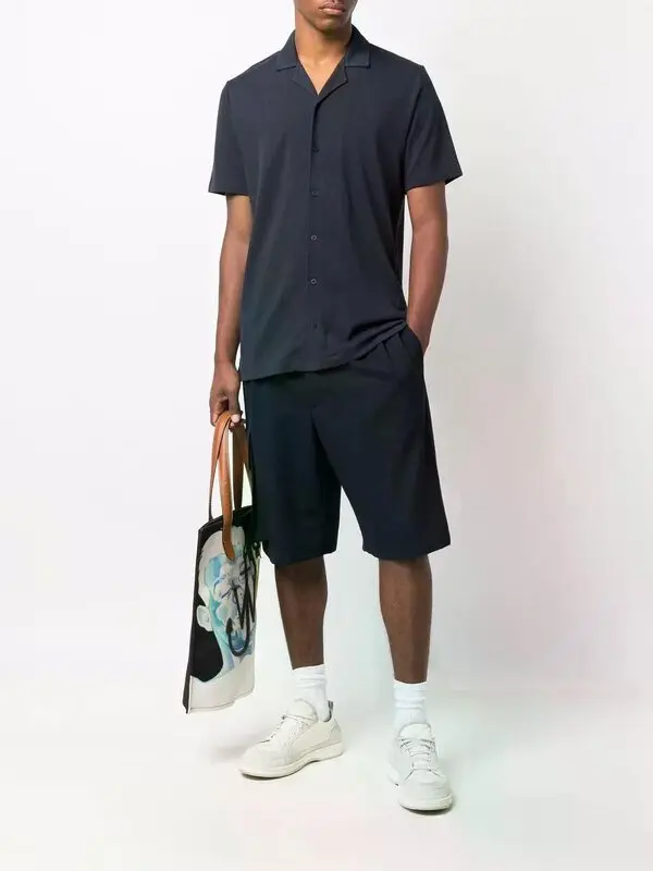 Sunspel Button-up Polo Shirt