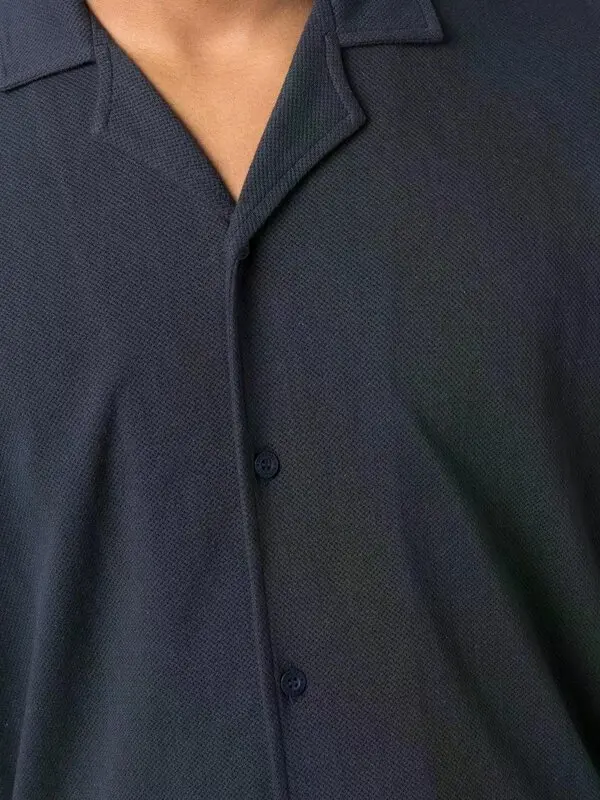 Sunspel Button-up Polo Shirt