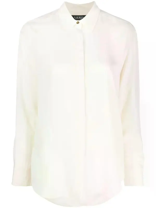 Ralph Lauren Kristy Long-sleeve Shirt - Neutrals