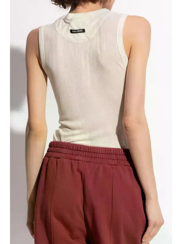 HALFBOY Logo-patch Top