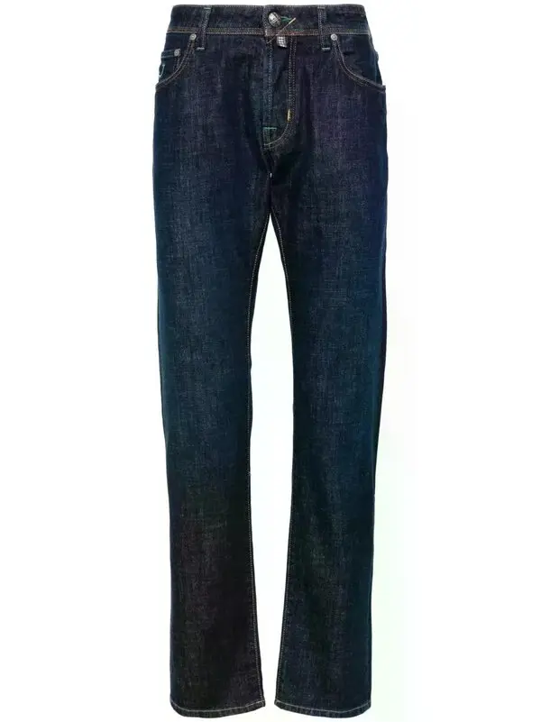 Jacob Cohen Nick Mid-rise Slim-fit Jeans - Blue