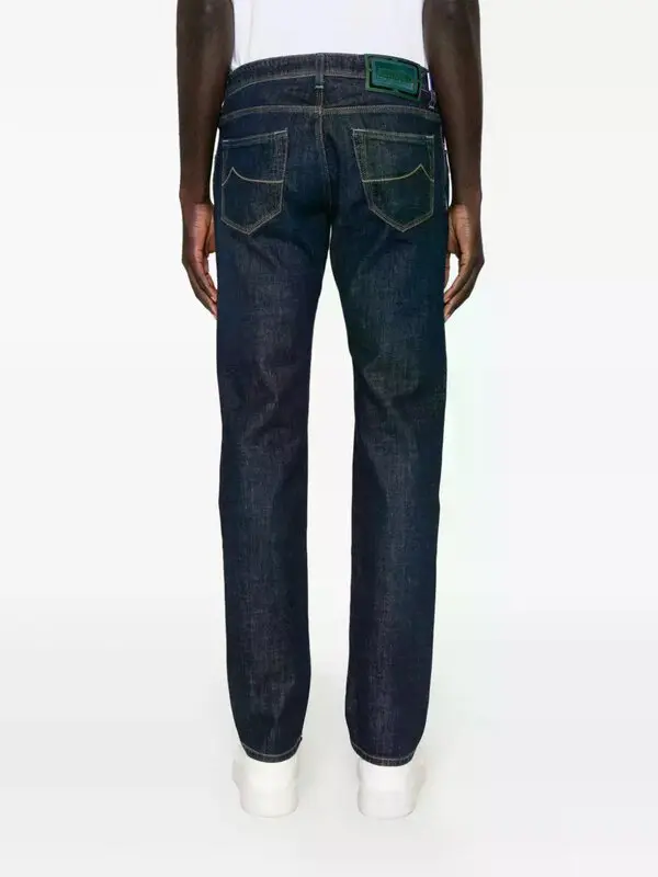 Jacob Cohen Nick Mid-rise Slim-fit Jeans - Blue
