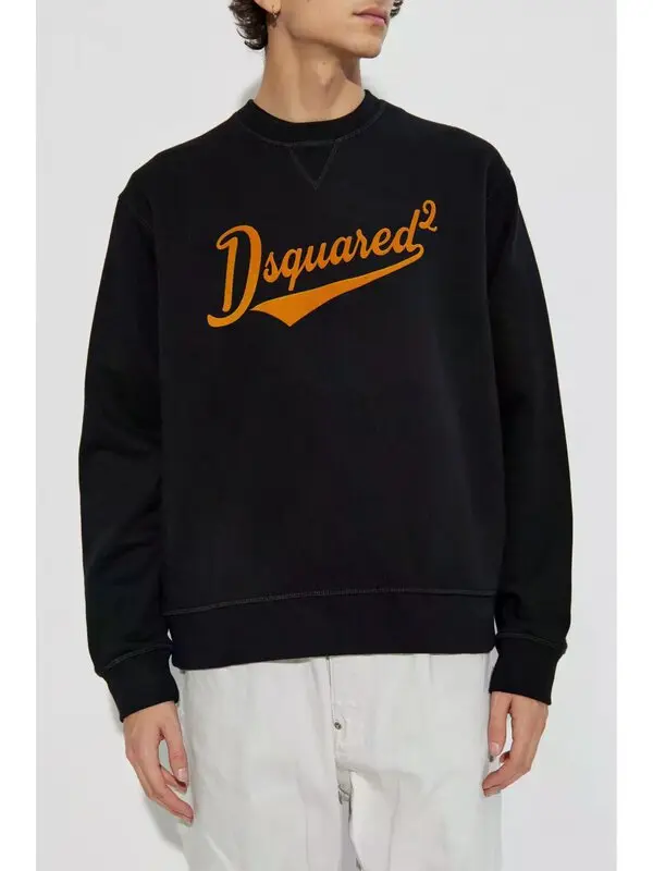 Dsquared2 Flocked-logo Sweatshirt