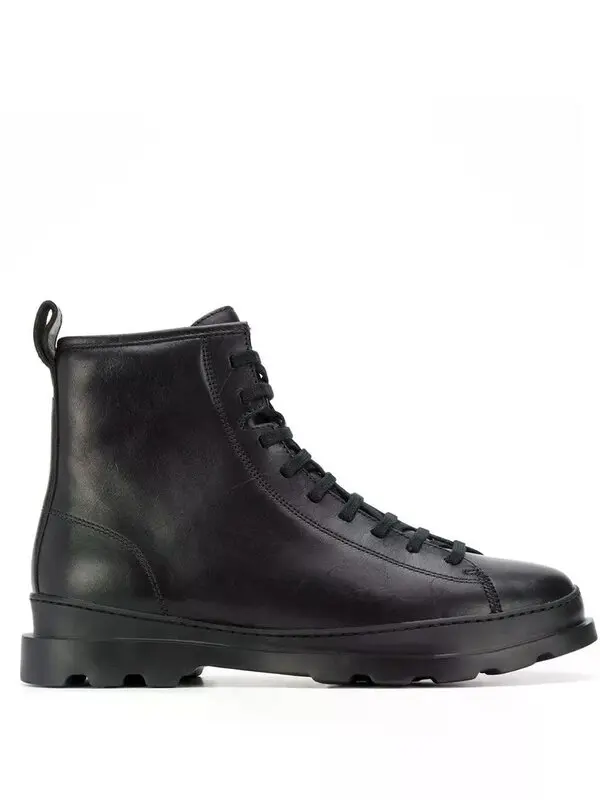 Camper Brutus Lace-up Boots - Black