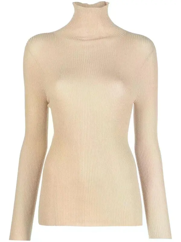Fabiana Filippi Ribbed-knit Virgin Wool-blend Jumper