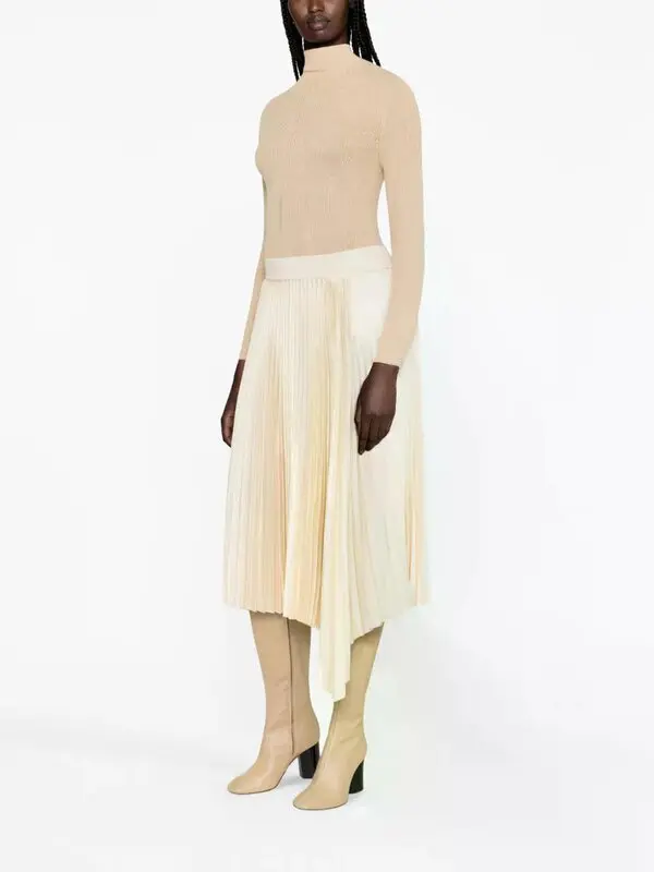Fabiana Filippi Ribbed-knit Virgin Wool-blend Jumper
