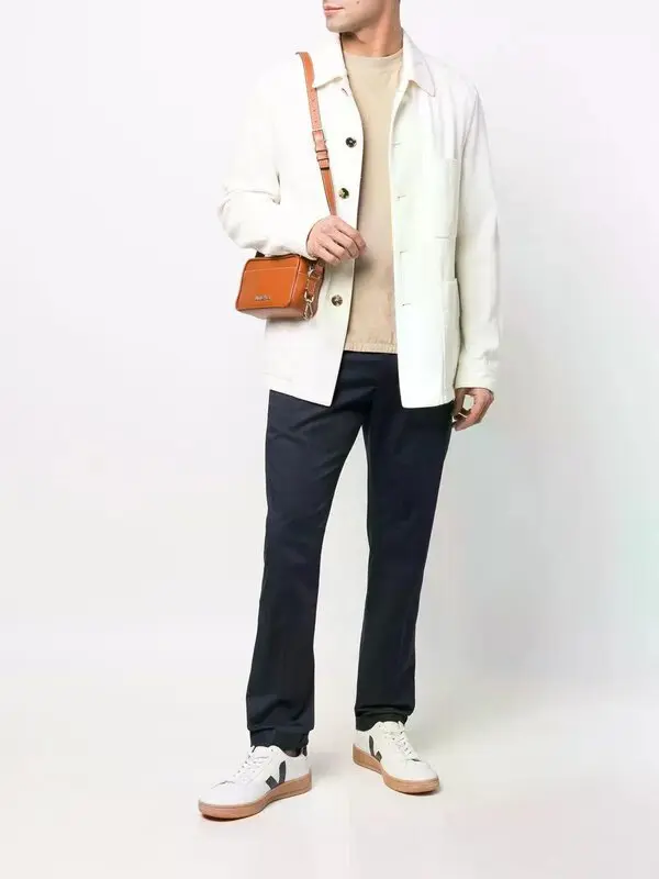 DONDUP Cropped Slim-fit Chinos - Blue