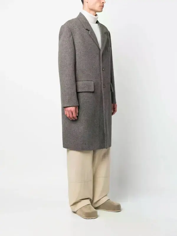 RIER Single-breasted Wool Coat