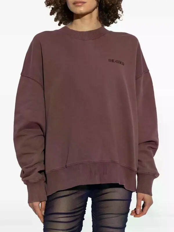 Attico Logo-embroidered Sweatshirt