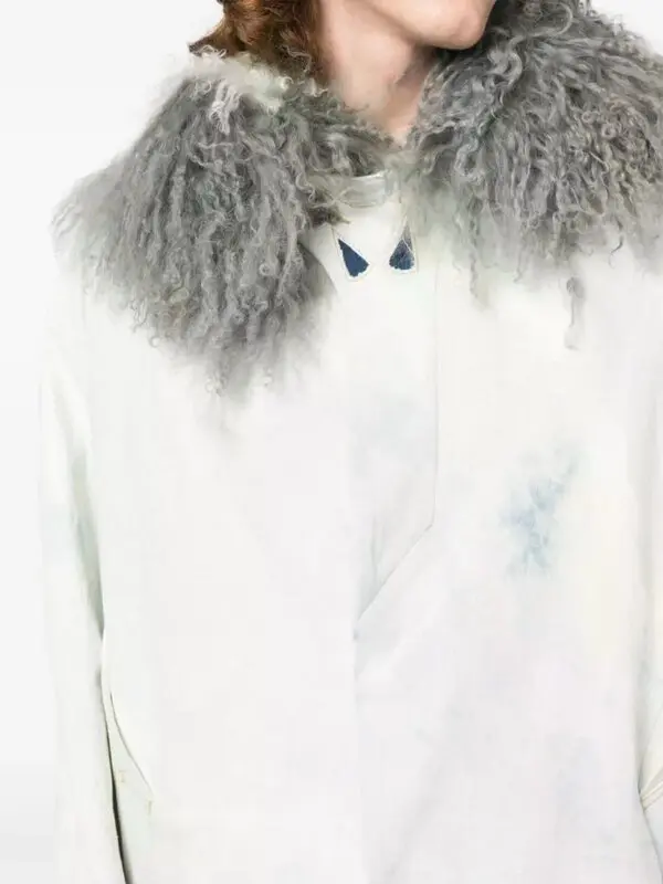 PER GÖTESSON Shearling-collar Coat