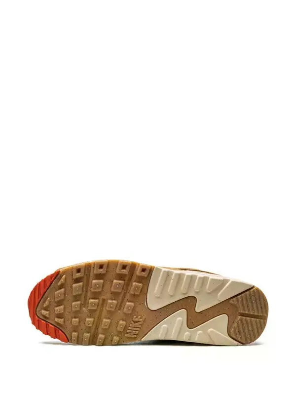 Nike Max 90 "pale Ivory Snakeskin Swoosh" Sneakers