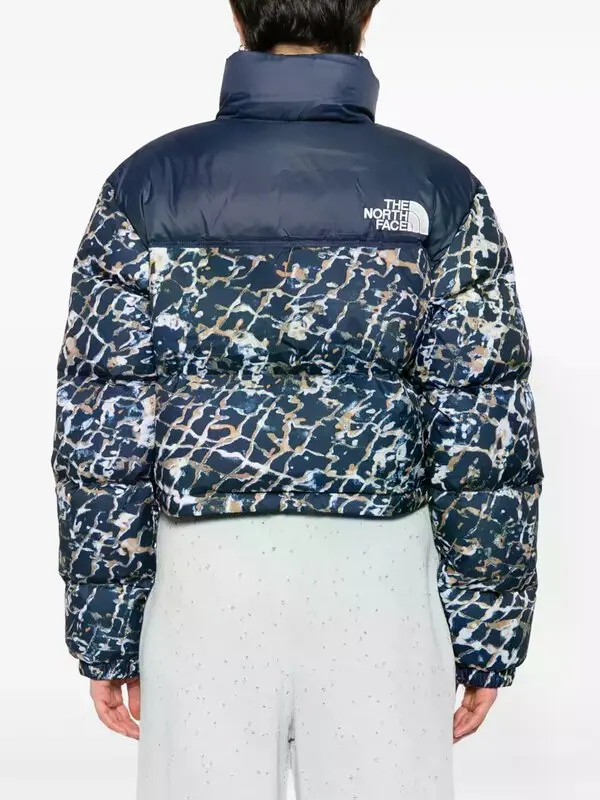 The North Face Abstract-print Quilted Jacket