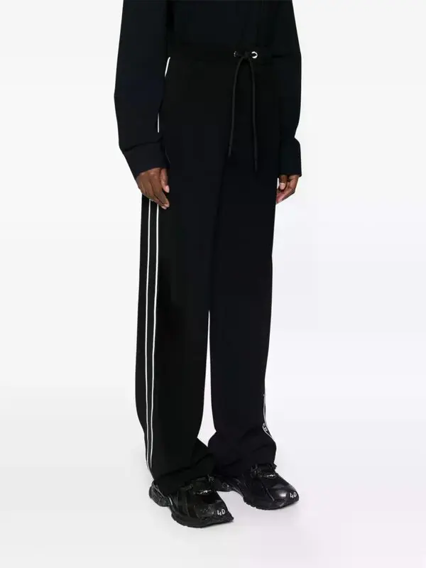 Moncler Pressed-crease Straight-leg Trousers