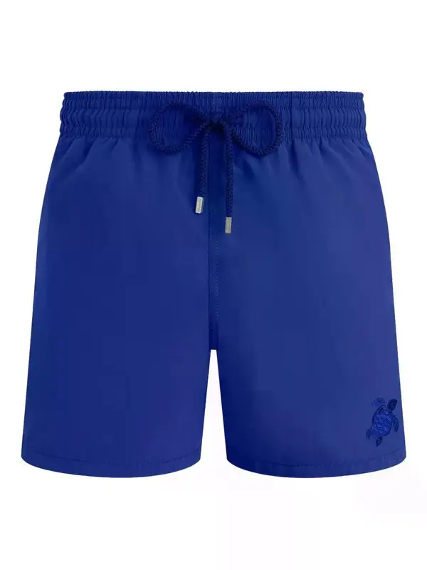 Vilebrequin Ronde Des Tortues Maxi Water Swim Shorts - Blue