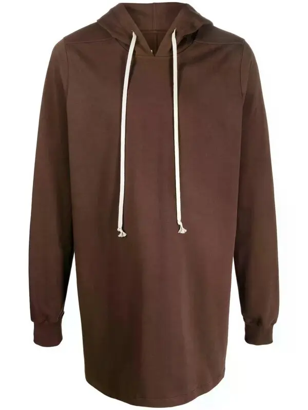 Rick Owens Drawstring Long Hoodie