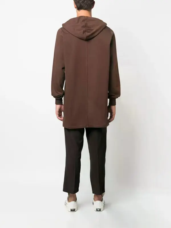 Rick Owens Drawstring Long Hoodie