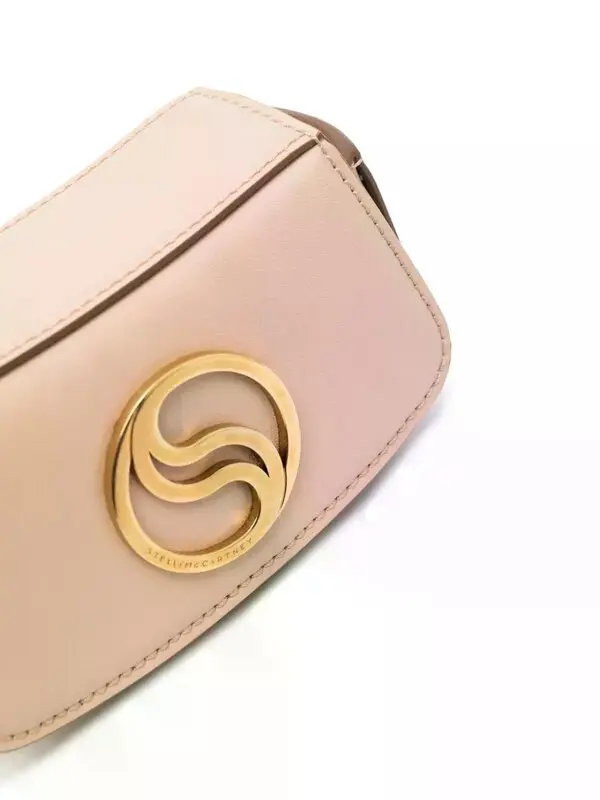 Stella McCartney S-wave Mini Bag - Neutrals