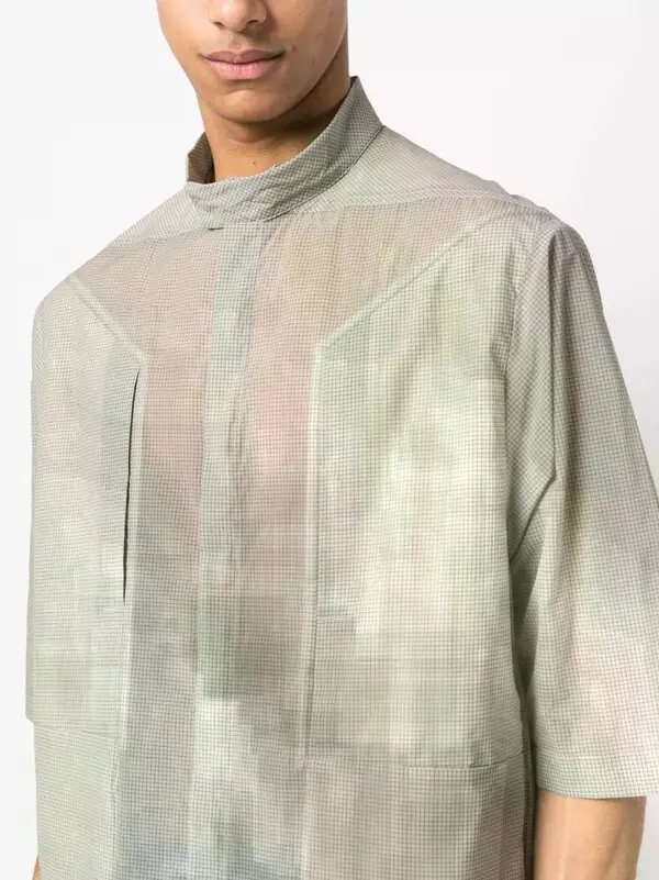 Rick Owens Semi-sheer Short-sleeve Shirt