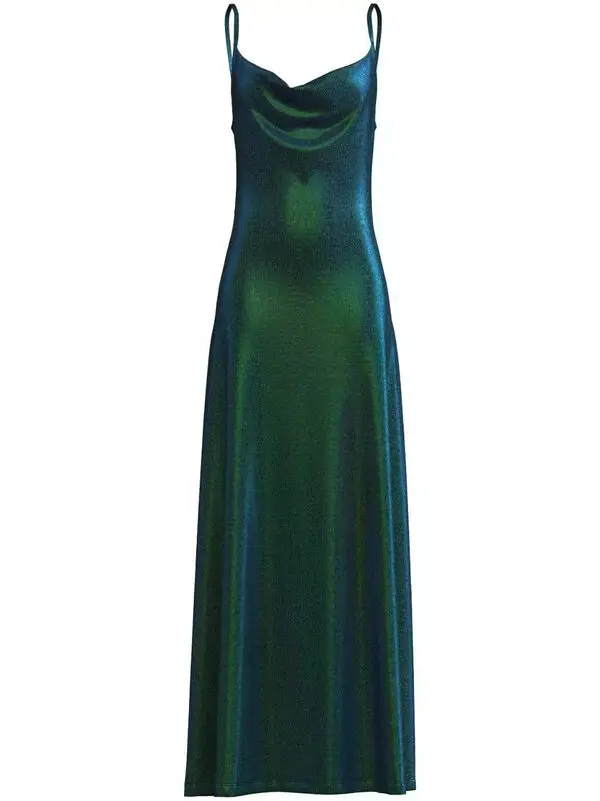 MARGHERITA MACCAPANI Lurex-detail Maxi Dress
