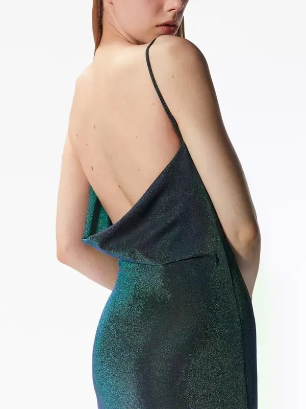 MARGHERITA MACCAPANI Lurex-detail Maxi Dress