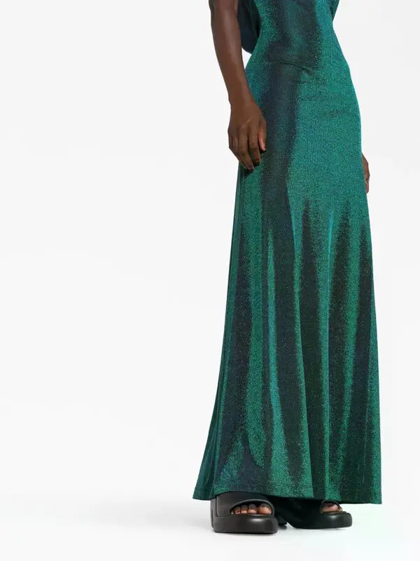 MARGHERITA MACCAPANI Lurex-detail Maxi Dress
