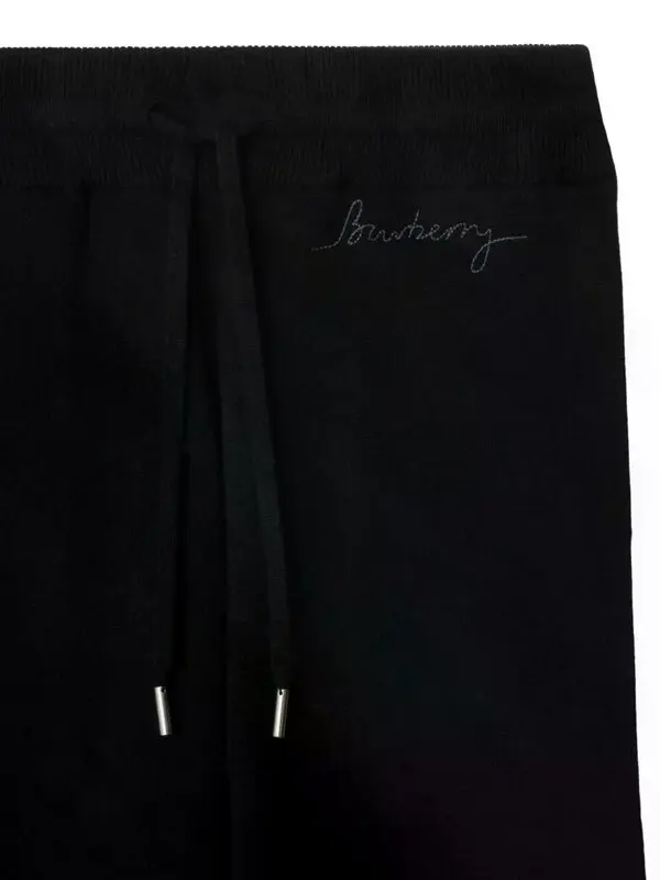 Burberry Embroidered Track Pants