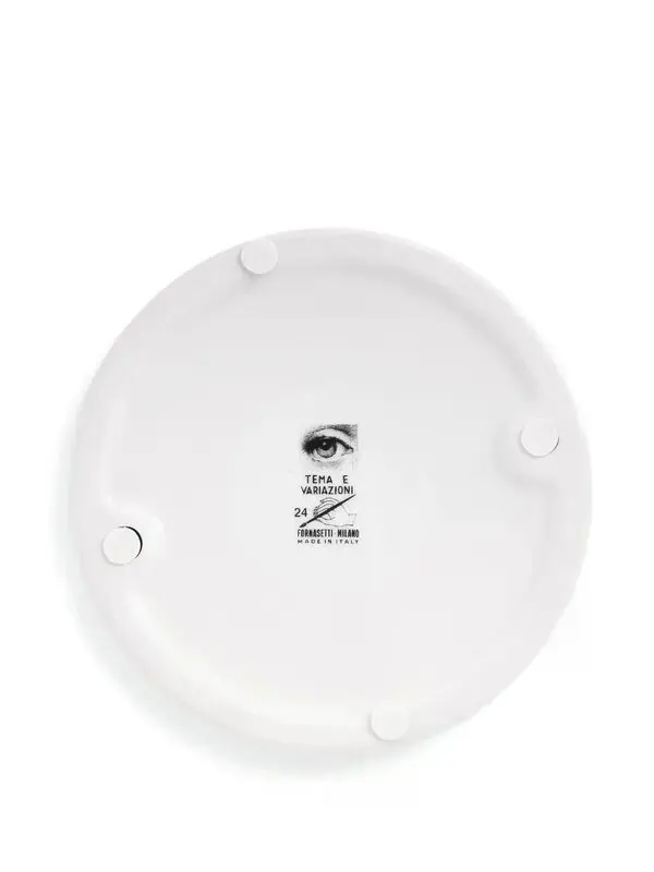 FORNASETTI Tema E Variazioni N.24 Ashtray - White