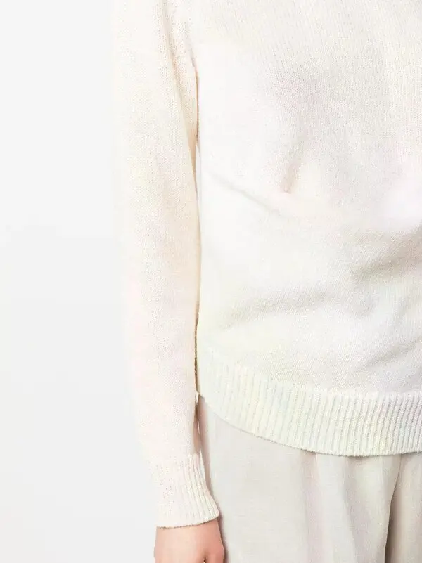 JIL SANDER Fine-knit Long-sleeve Jumper - Neutrals