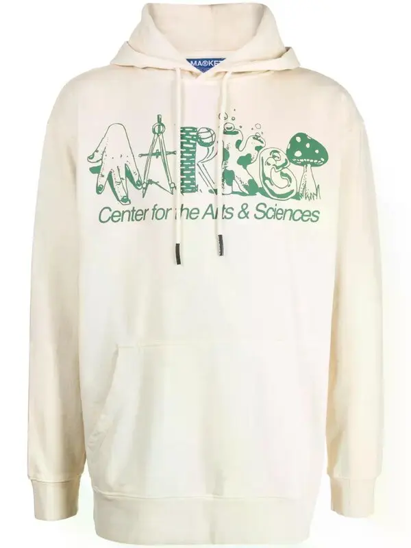 MARKET Smiley Arts & Sciences Cotton Hoodie