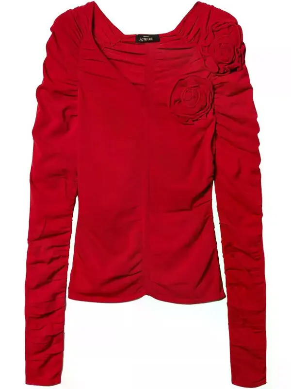 TWINSET Flower-detailing Top
