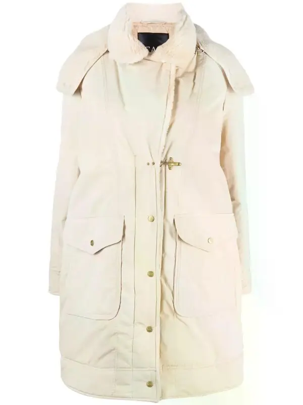 FAY Detachable-hood Parka Coat