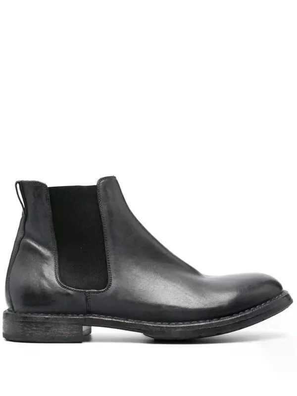 Moma Tronchetto Leather Boots