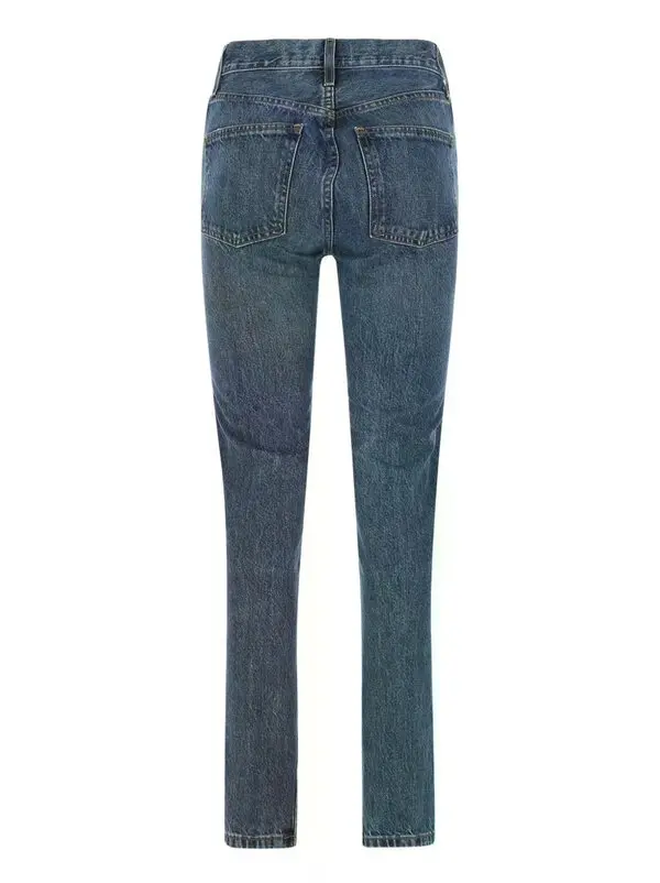 Co High-rise Tapered Leg Jeans