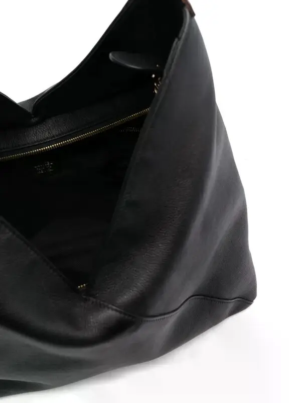 LANCEL Pagode Leather Shoulder Bag - Black