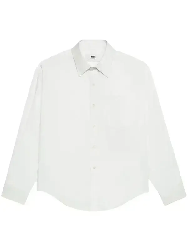 AMI Paris Long-sleeve Cotton Shirt