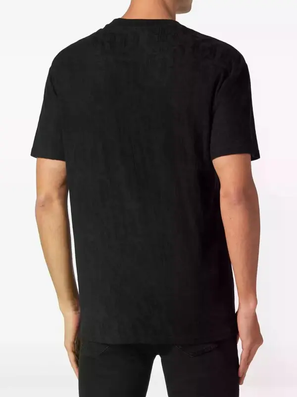 Philipp Plein Monogram-pattern Cotton T-shirt