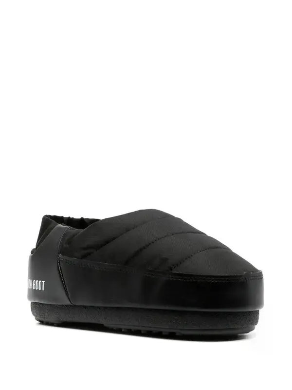 Moon Boot Elasticated Band Padded Slippers