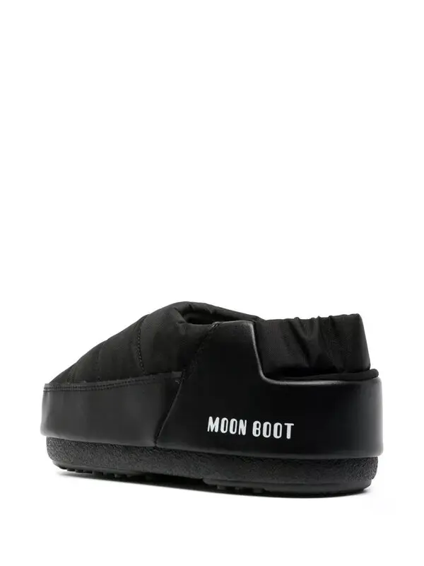 Moon Boot Elasticated Band Padded Slippers