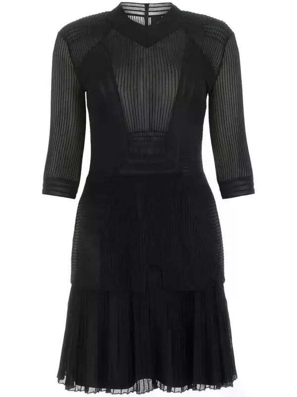 Givenchy Sheer-panel Mini Dress