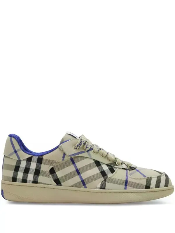 Burberry Terrace Vintage Check Low-top Sneakers - Neutrals
