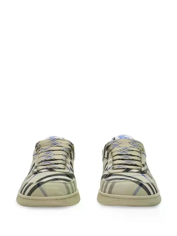Burberry Terrace Vintage Check Low-top Sneakers - Neutrals