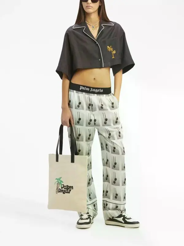 Palm Angels Logo-print Tote Bag