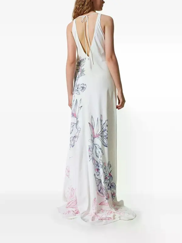 TWINSET Floral-print Maxi Dress