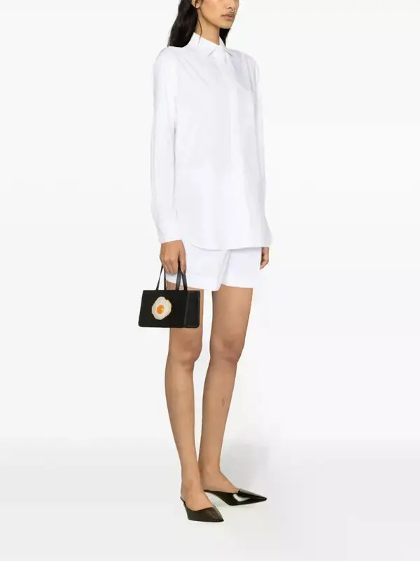 Moschino Chest-pocket Poplin Shirt - White